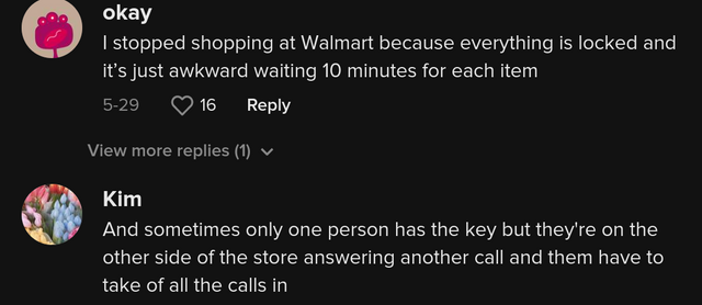 Walmart Takes Loss Prevention So Far It Loses Sales, Customer Says