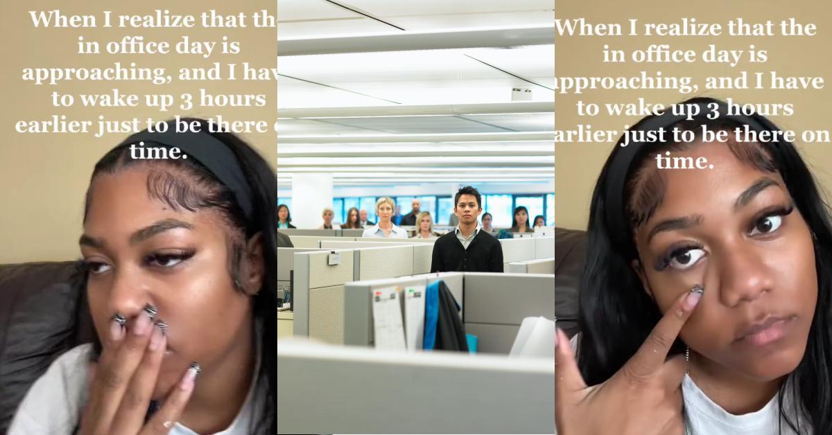 Woman Loses 3 Hours Every Day With Return to Office