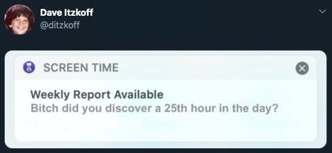 Everyone's Screen Time Reports Have Become Insane, and the Jokes are ...