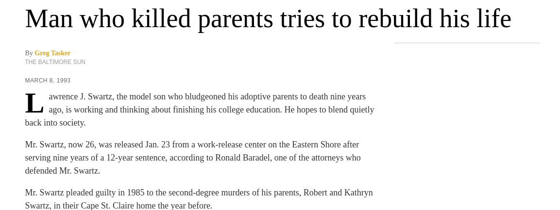 Who Killed Robert and Kathryn Swartz in 'An Unexpected Killer'?