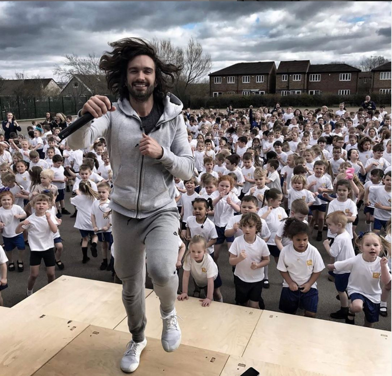 Meet Joe Wicks, the Man Holding Your Kids' PE Lessons on YouTube