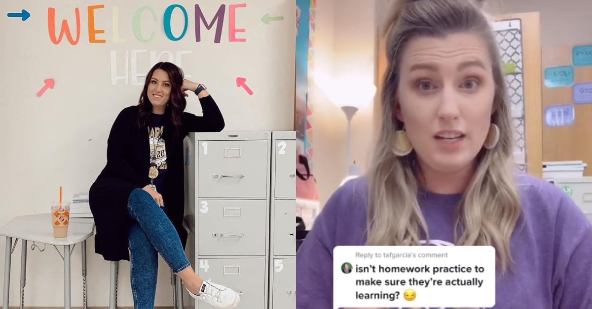 Teacher Who Never Gives Homework Explains Why in Viral TikTok