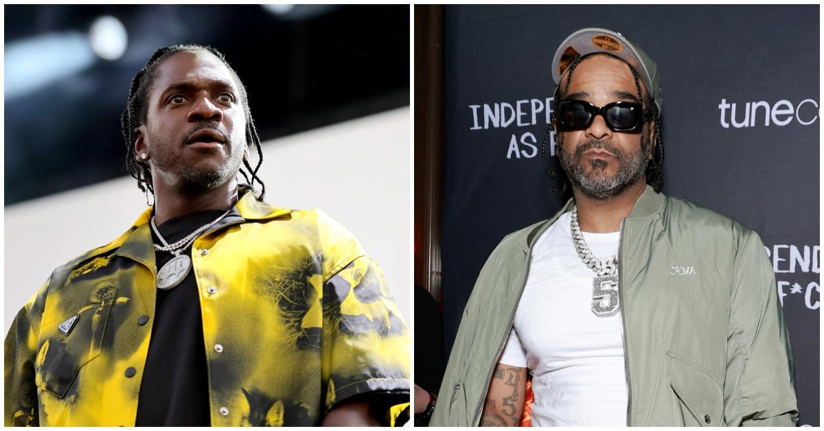Pusha T and Jim Jones' Explosive Rap Beef Explained Pusha T and Jim Jones' Explosive Rap Beef Explained