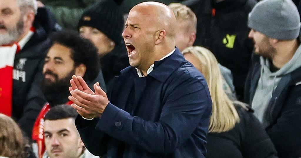 What Did Arne Slot Say to Michael Oliver? Fans Debate Red Card