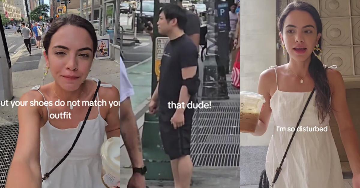 Stranger Tells Woman Shoes Don’t Match Dress, TikTok Agrees