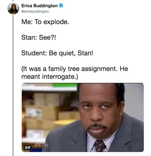 This Hilarious Twitter Thread About Student Named Stan Will Brighten ...