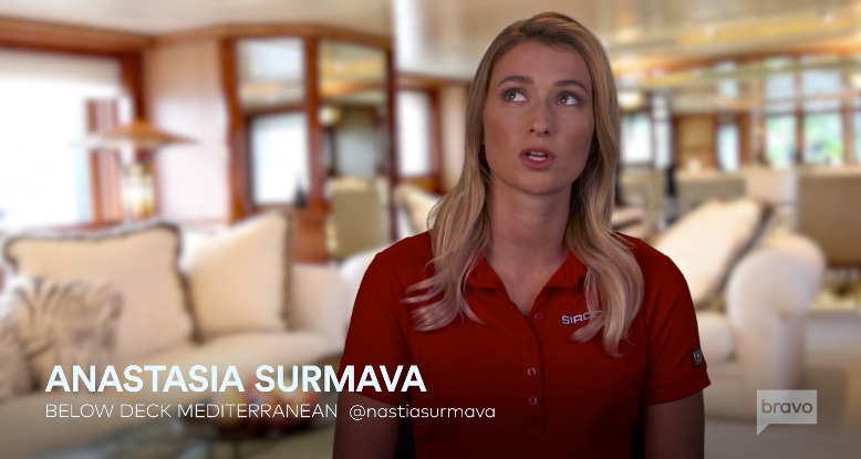 Who Is Anastasia Surmava on 'Below Deck'? — Follow the Stew on Instagram