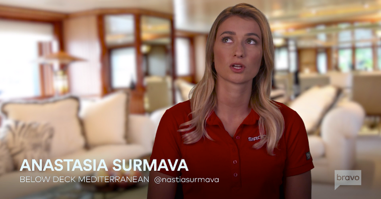Who Is Anastasia Surmava on 'Below Deck'? — Follow the Stew on Instagram