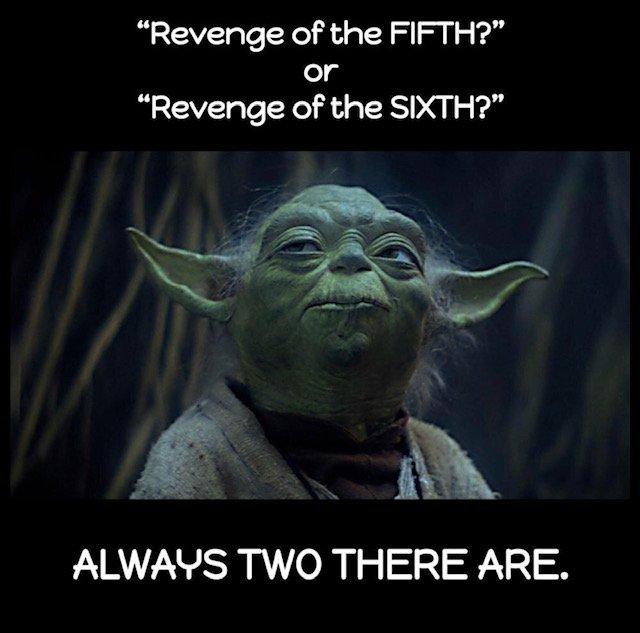 Honor the Dark Side With These Revenge of the Fifth Memes