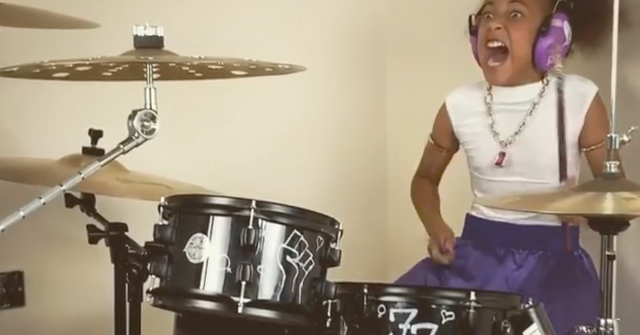 Who Is Drummer Nandi Bushell? At 10, She's Already Played With Her Idol