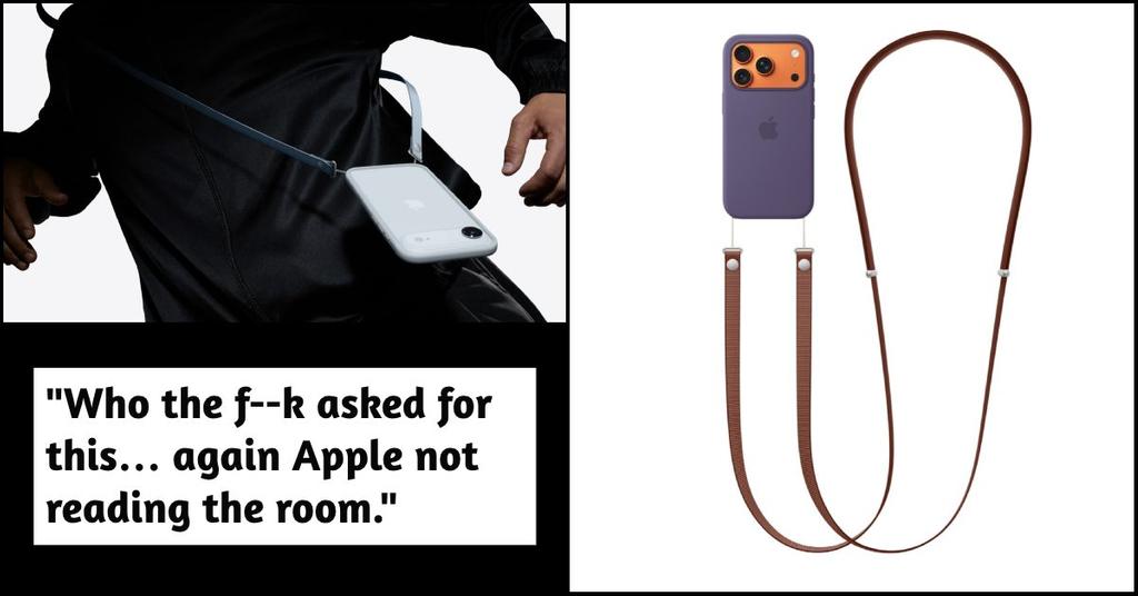 These Memes Don’t Hold Back on Apple’s New Crossbody Strap