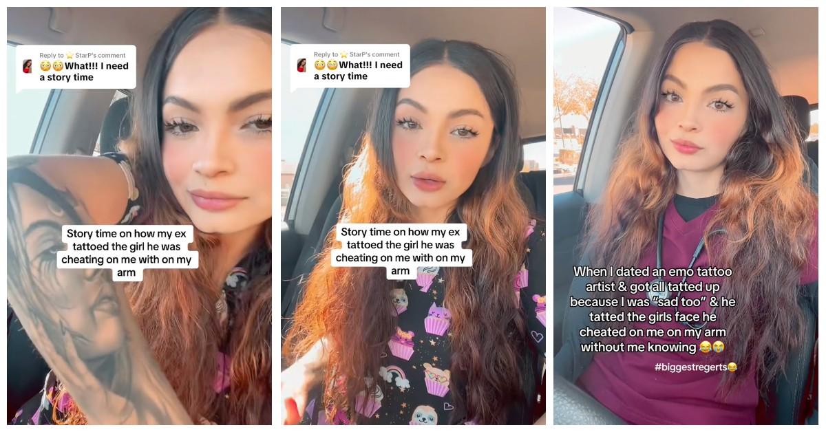 A Boyfriend Tattoos His Side Chick on His Girlfriend’s Arm