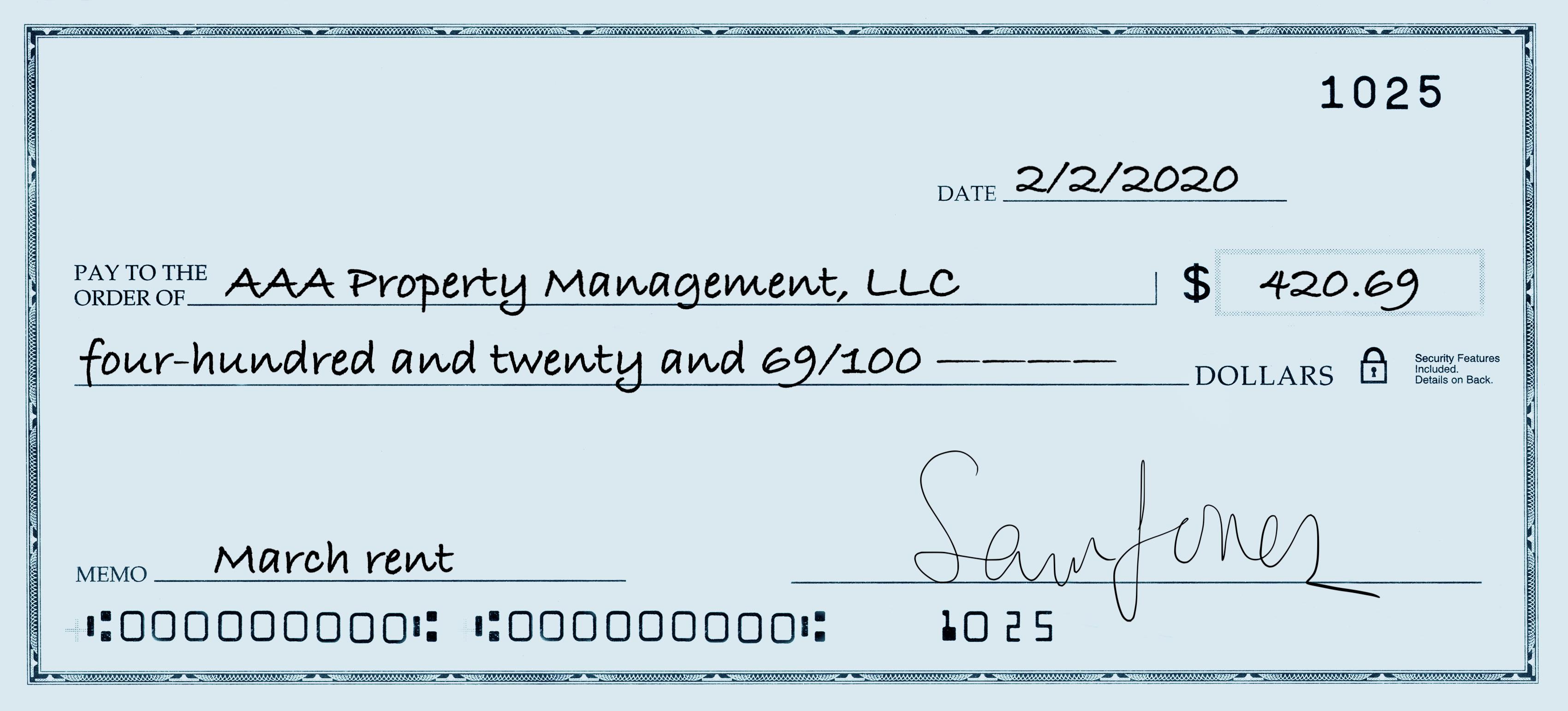 How To Address A Letter Write A Check Zoomer Life Advice And Skills