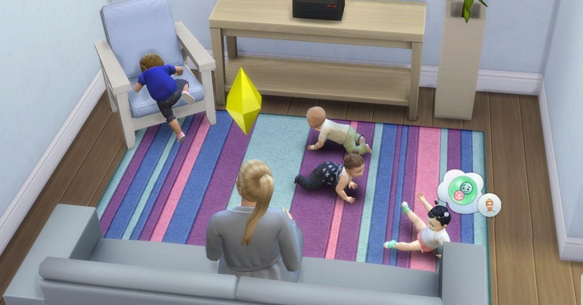 We Tried 'The Sims 4' 100 Baby Challenge With Infants (EXCLUSIVE)