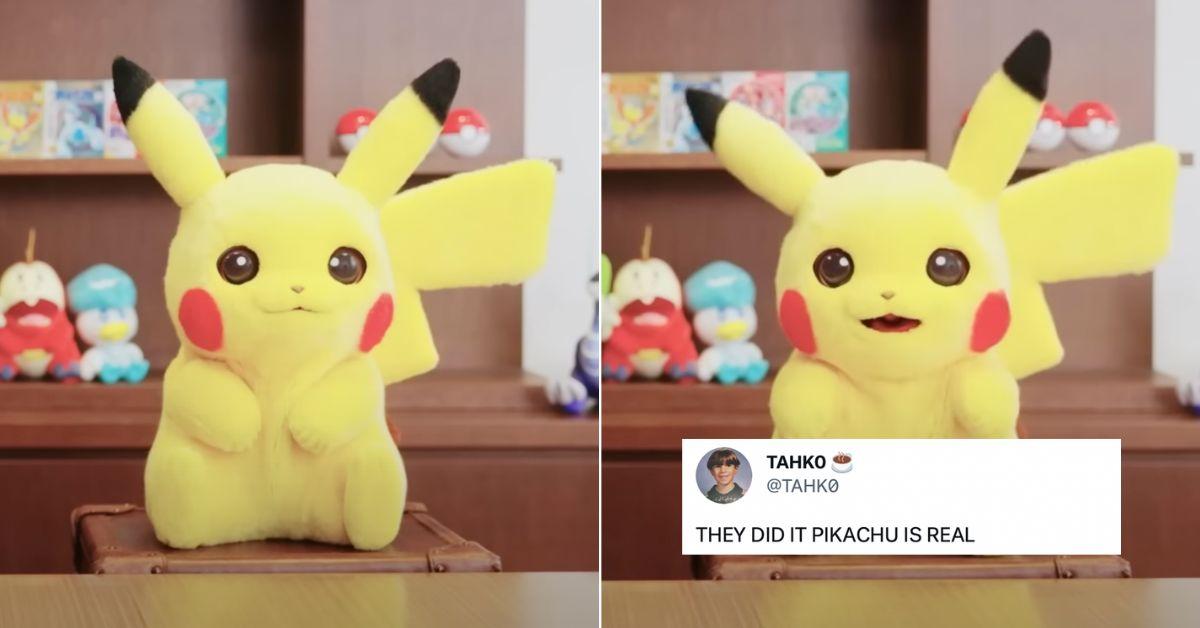 The Pokémon Company Creeps Fans out With Moving, Talking Pikachu Robot ...