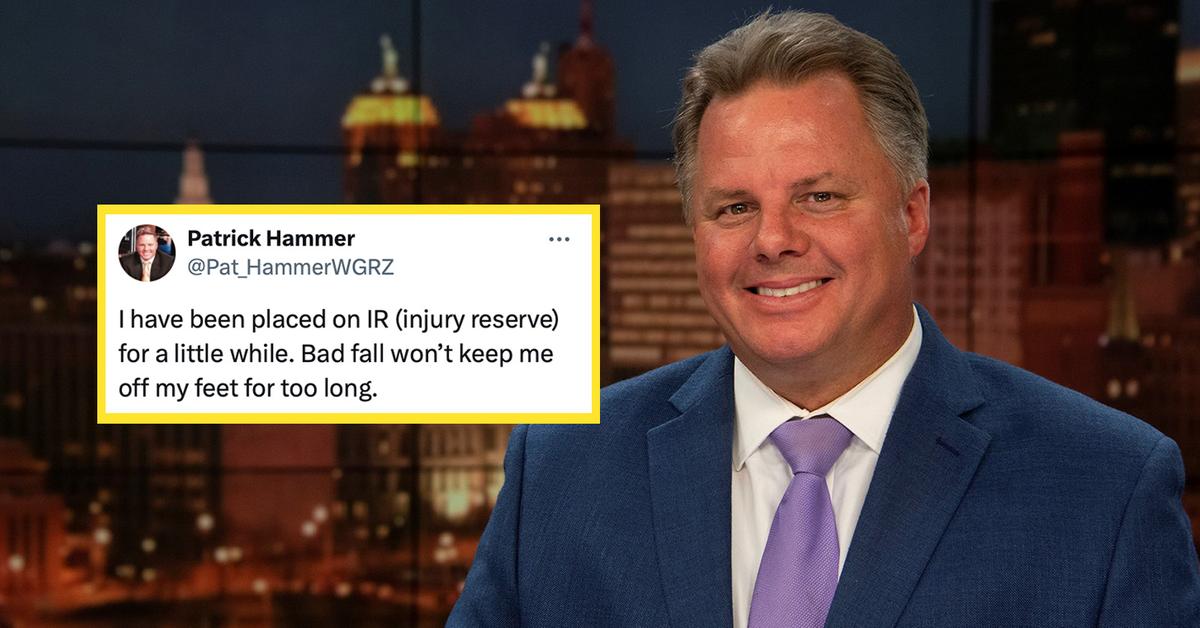 What Happened to Patrick Hammer of WGRZ? He Had a Bad Fall