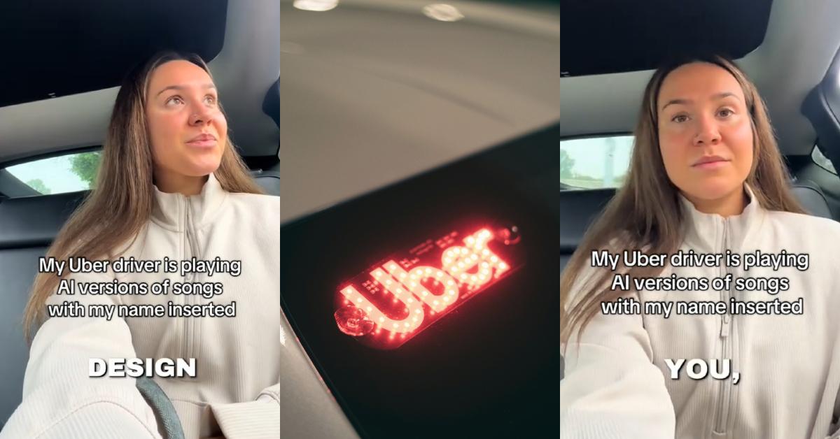 Uber Driver Plays AI Songs With Passenger's Name