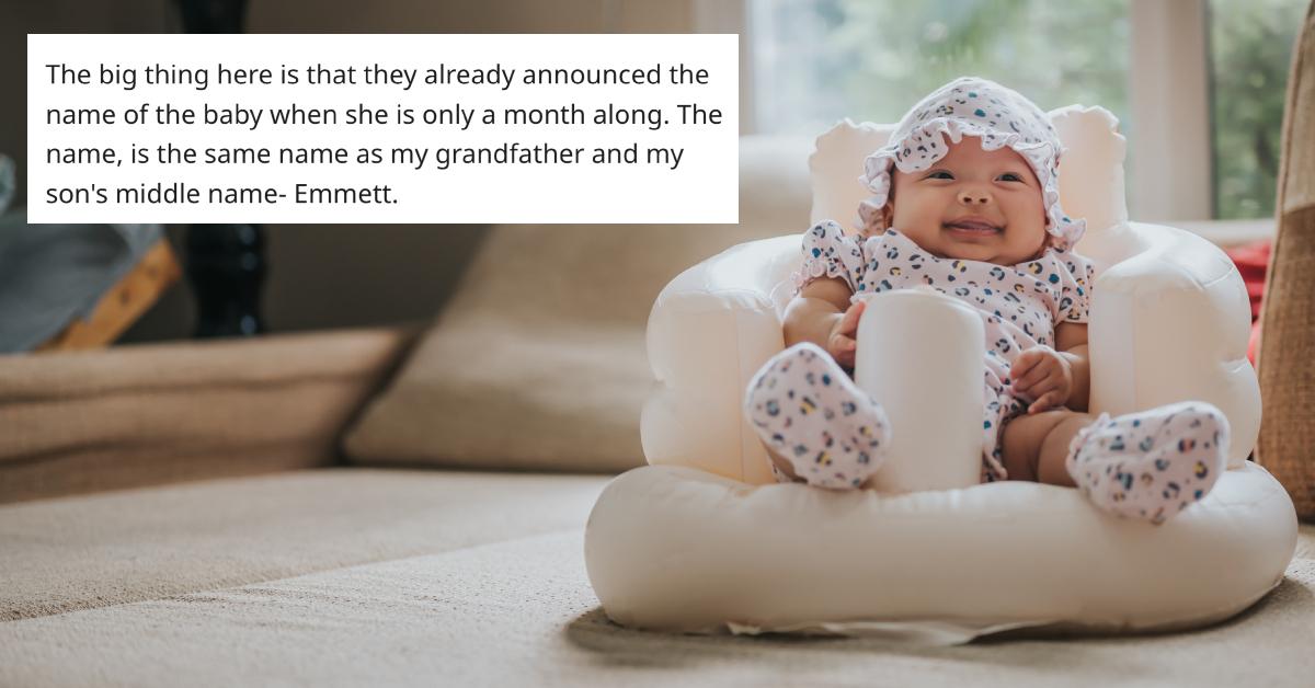 Woman Wants SIL to Change the Name of Her Unborn Baby