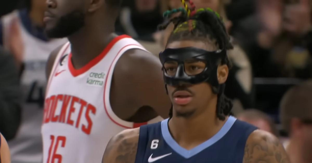 Why Is Ja Morant Wearing a Mask? NBA Superstar Injured