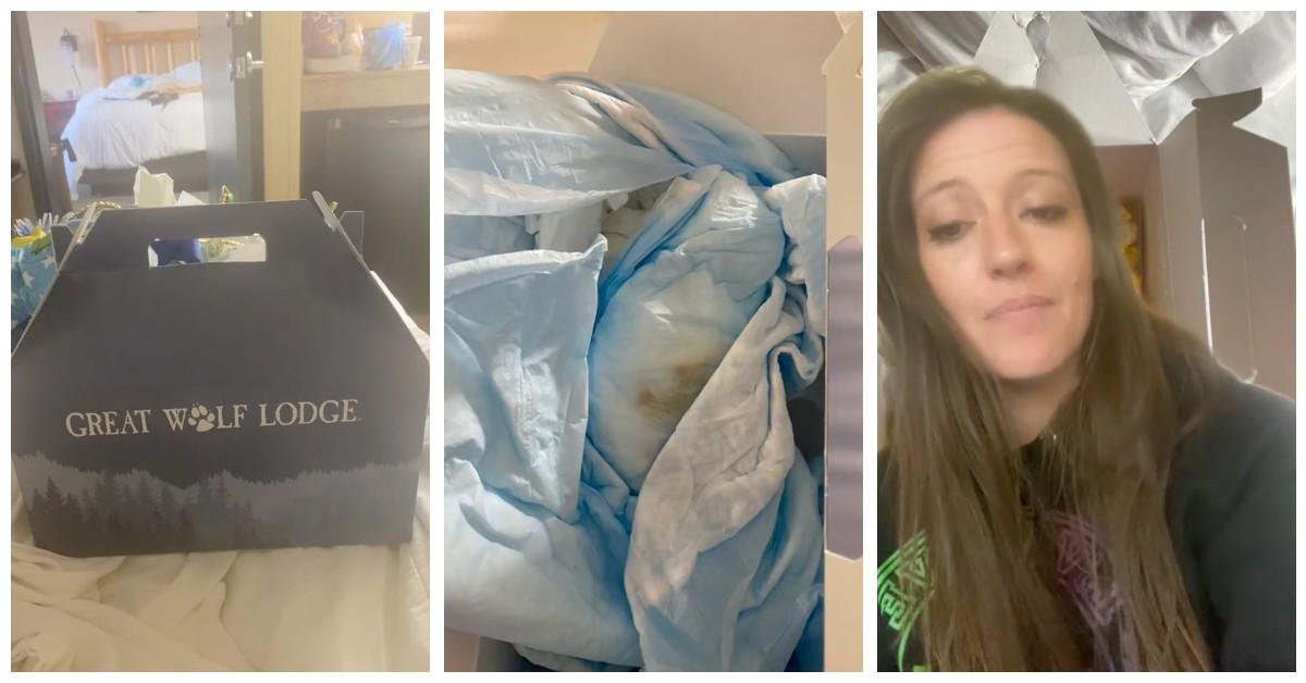 Great Wolf Lodge Gave a Guest a Soiled Adult Diaper