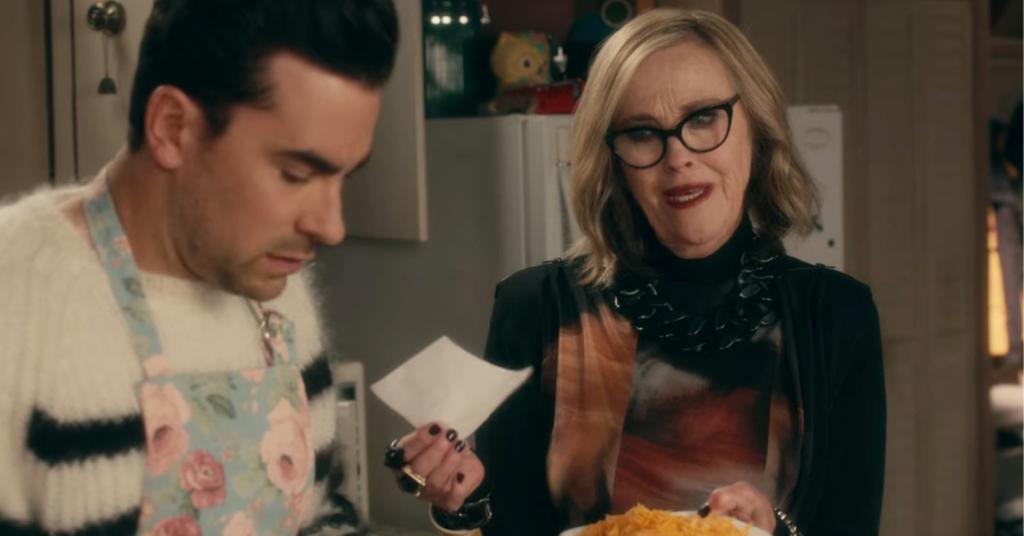 The ‘Schitt’s Creek’ “Fold in the Cheese” Scene Is Blowing up on TikTok