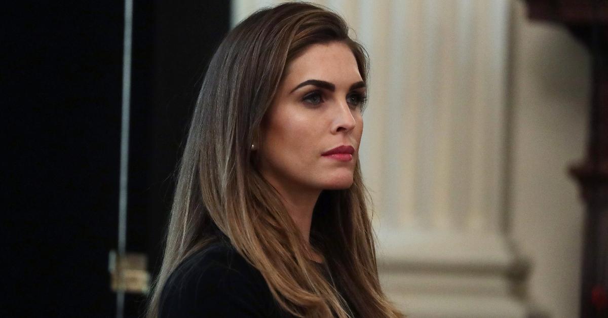 What Is Hope Hicks Doing Now? She's Going to Court