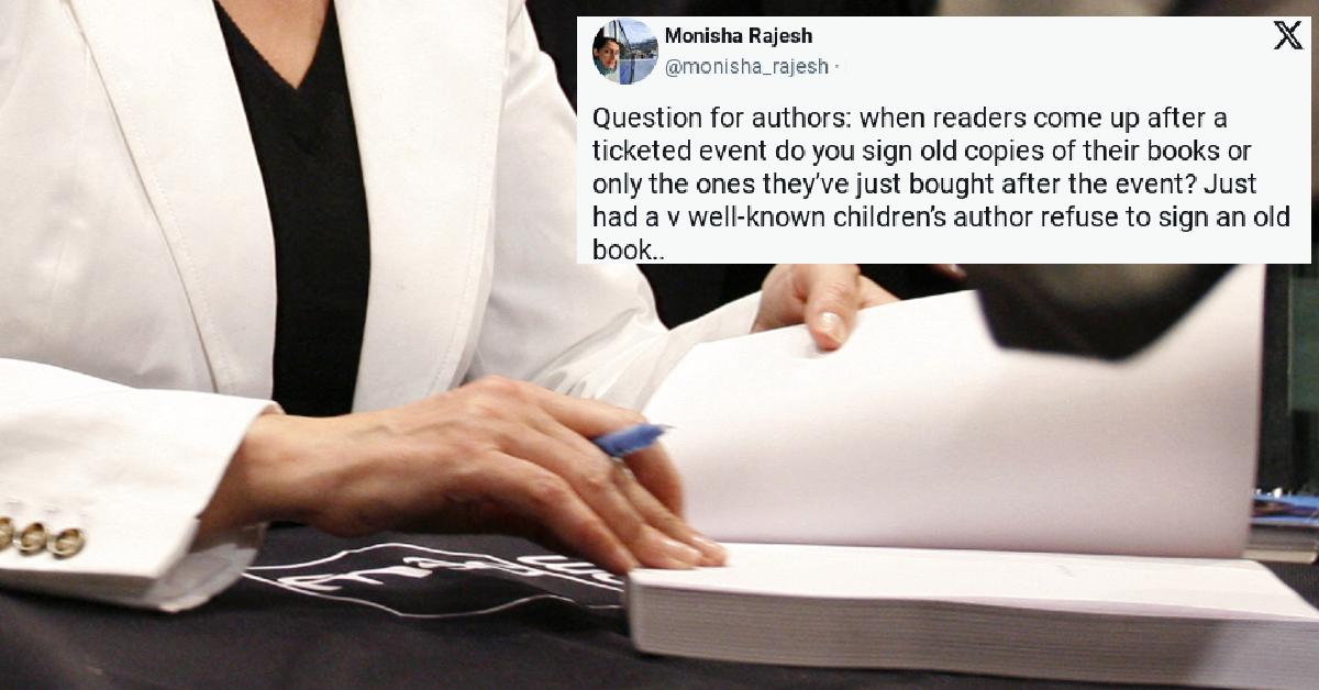 Author Refuses to Sign Child's Book, Internet Piles on Hate