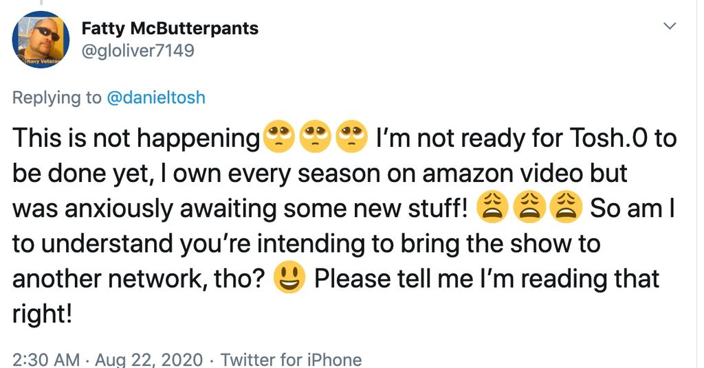 What's Next for 'Tosh.0'? Is the Show Moving to Another Network?