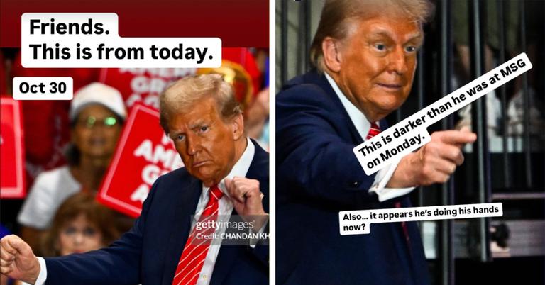 Photo Editor Discusses the Meaning Behind Trump's Bronzer