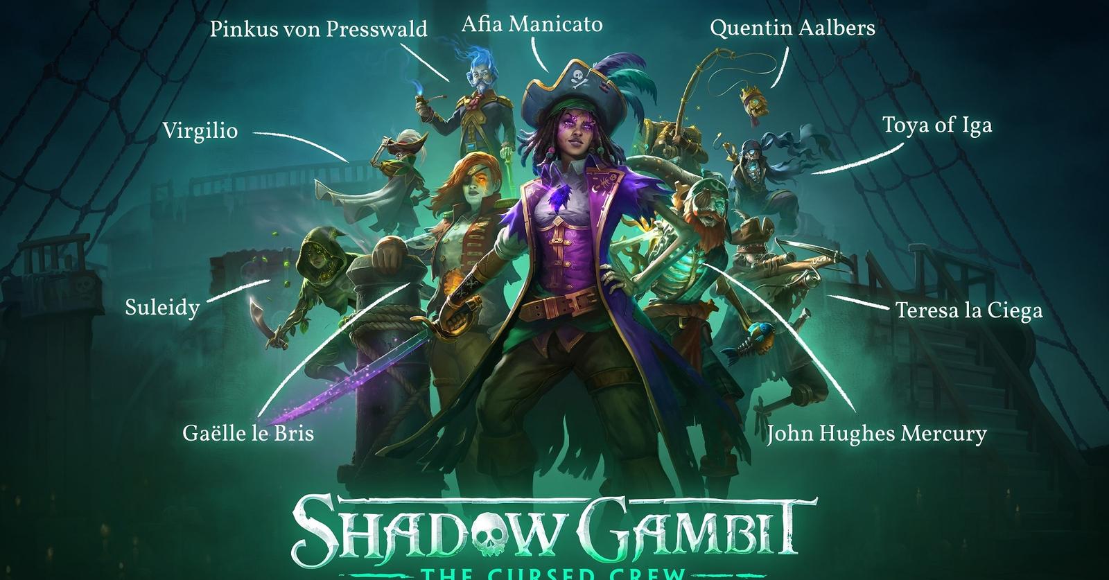 All Playable Characters in 'Shadow Gambit: The Cursed Crew'