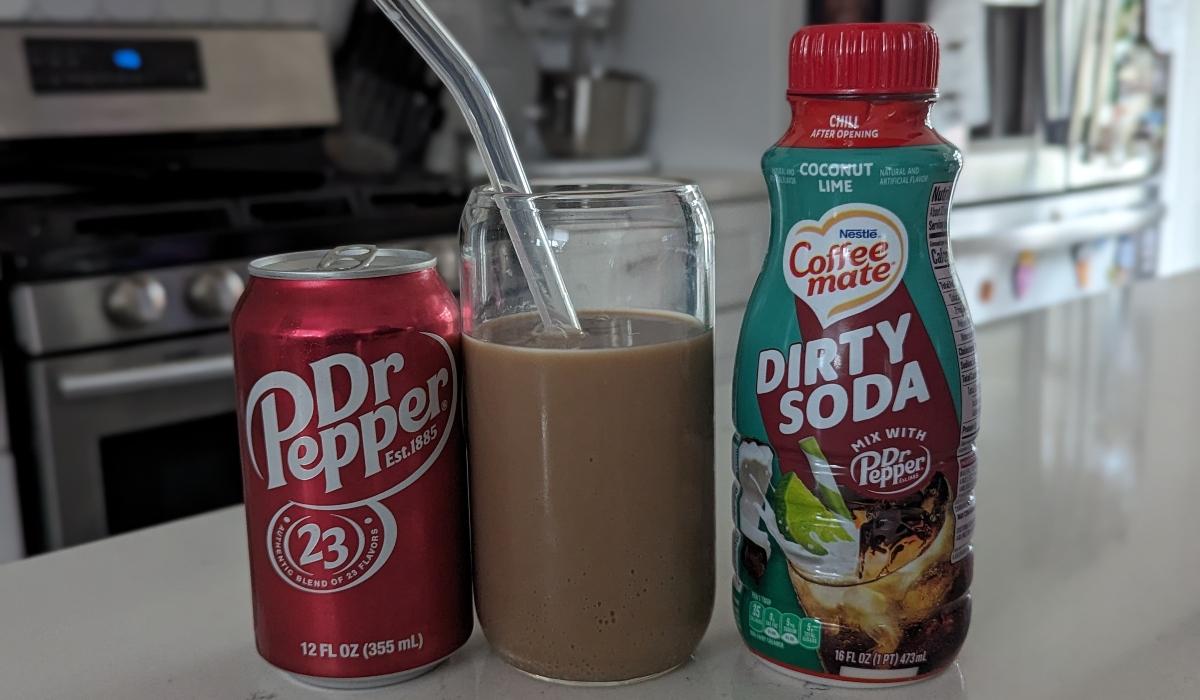 We Tried That: Coffee Mate Dirty Soda and Dr Pepper
