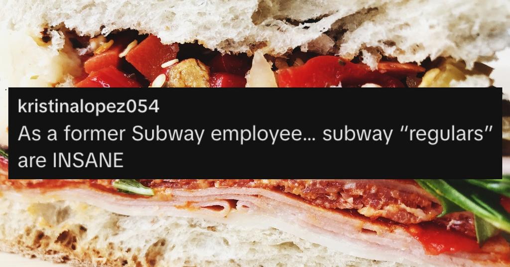 This Subway Employee Brought Literal Receipts