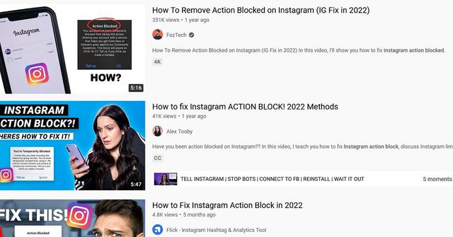 Why Does My Instagram Say "Action Blocked"? Here's What to Know