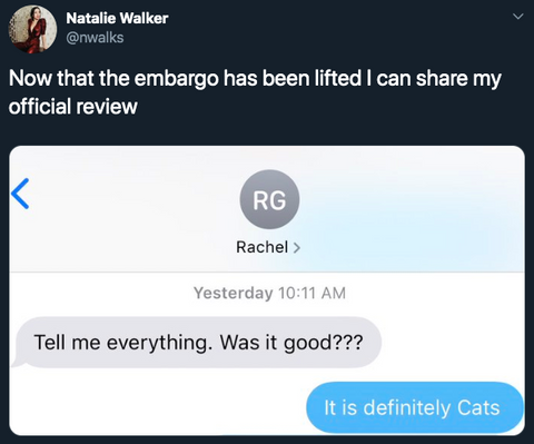 'CATS' Reviews Are Here, and They Are So Bad But So Good