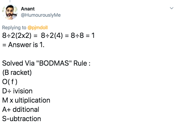 This Viral Math Equation Has People Arguing Over the Correct Response