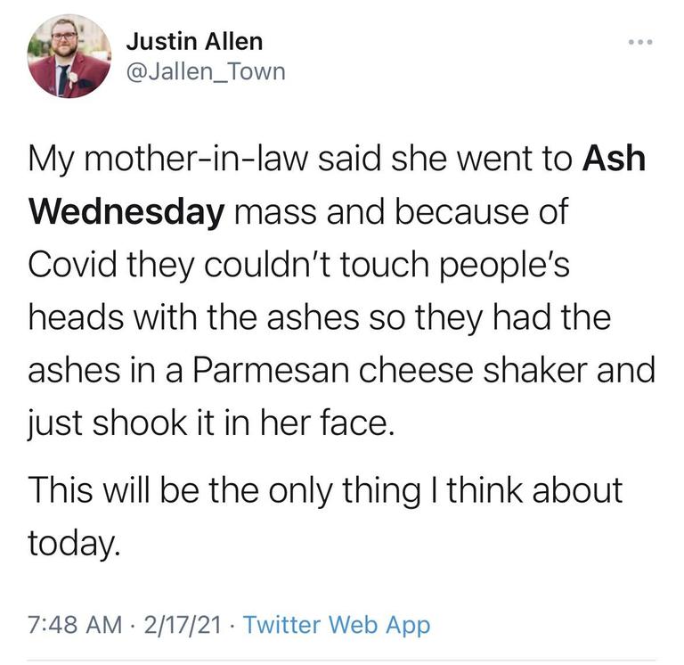 Let's Kneel Before These Ash Wednesday Memes