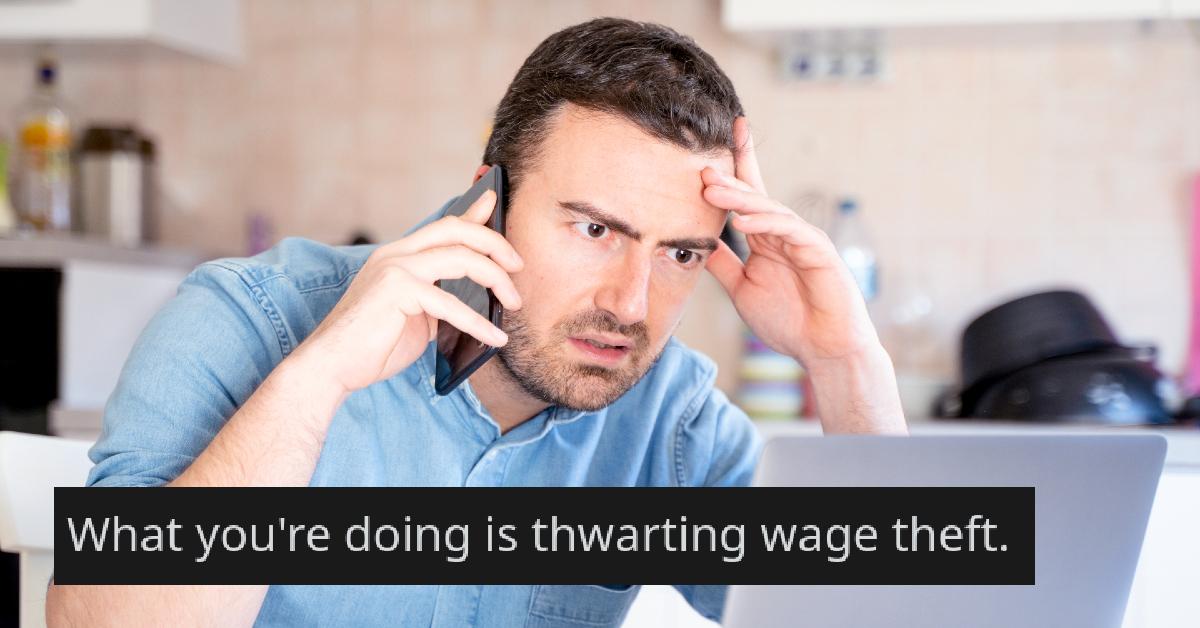 Boss Calls Employee During off Hours, Furious When They Clock In