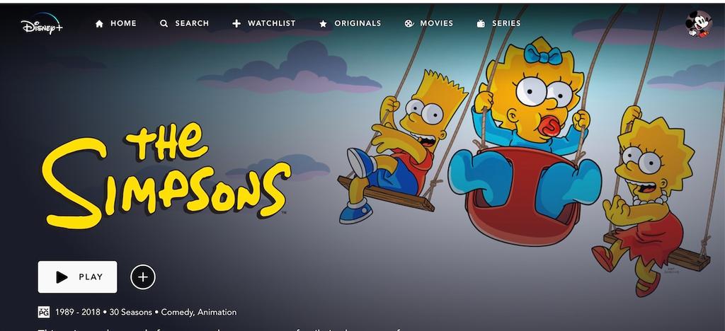 Here's the Real Reason Why 'The Simpsons' Is On Disney+