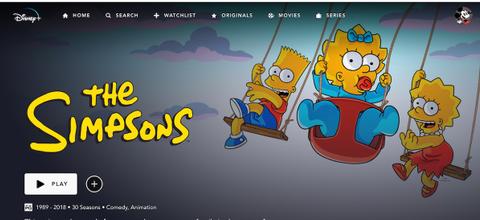 Here's the Real Reason Why 'The Simpsons' Is On Disney+