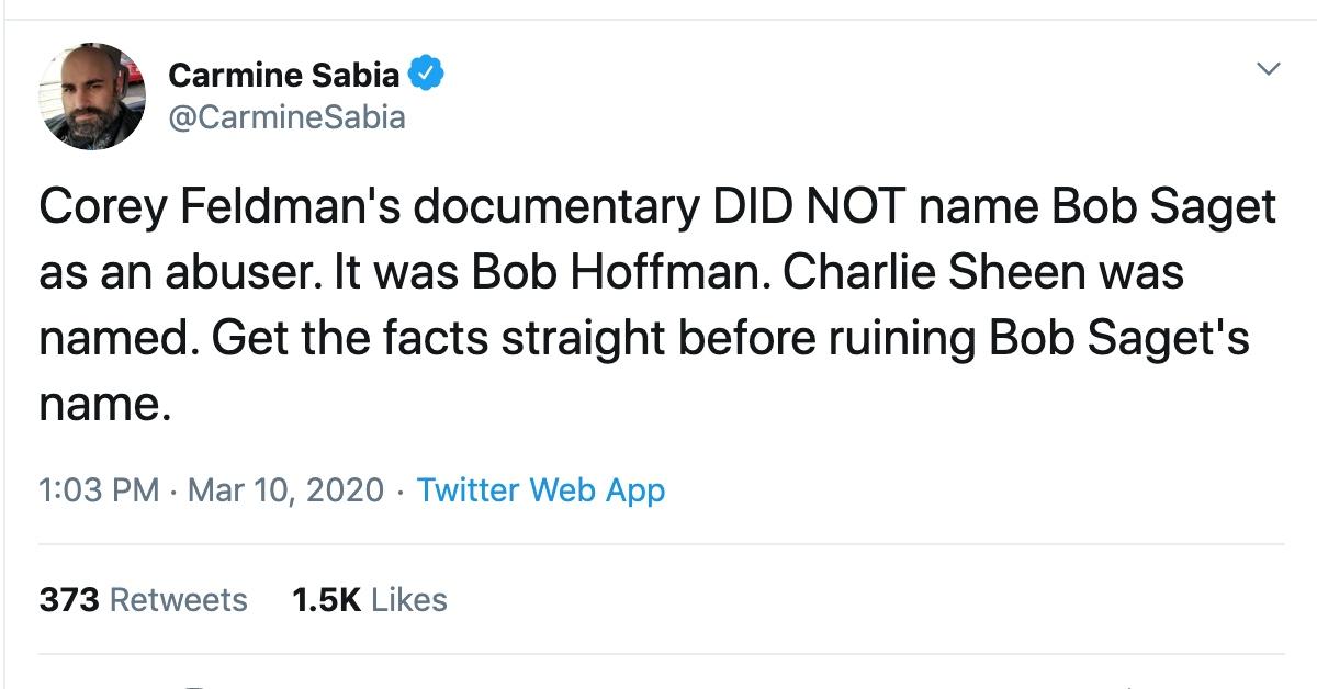 Did Bob Saget Feature in the New Corey Feldman Documentary? Details