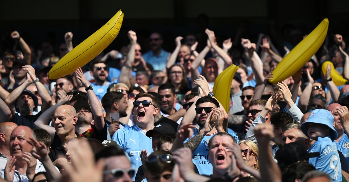 Man City Fans Love Big Inflatable Bananas — but Why?