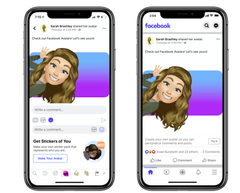Here's How to Make a Facebook Avatar on a Computer, Phone, or Tablet