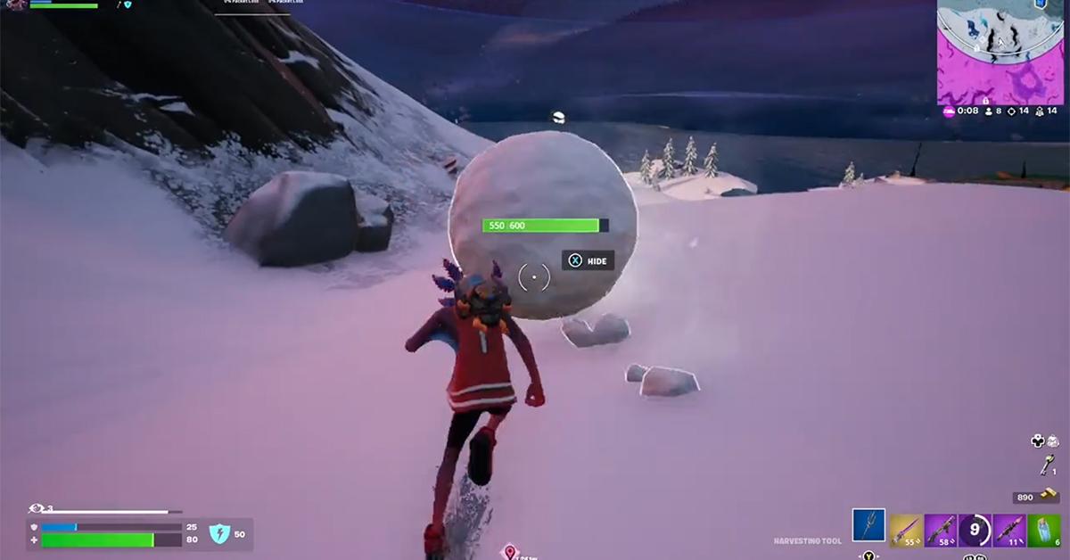 The Latest Winter Event in 'Fortnite' Lets You Take Cover in a Giant ...