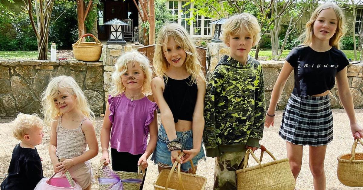 James Van Der Beek's Six Adorable Kids Are All Over His Instagram