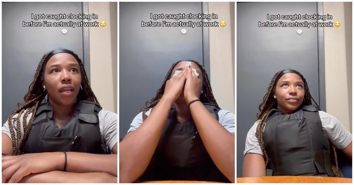 Employee Caught Clocking in From Home in Viral Video