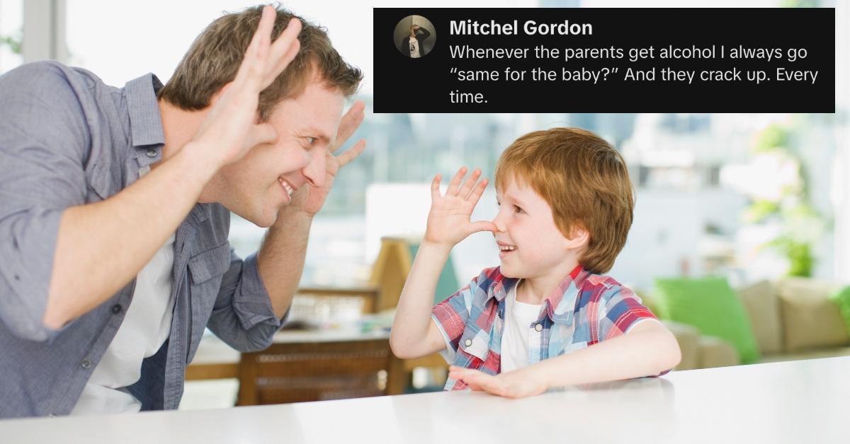 This Restaurant Server Serves Good Dad Jokes