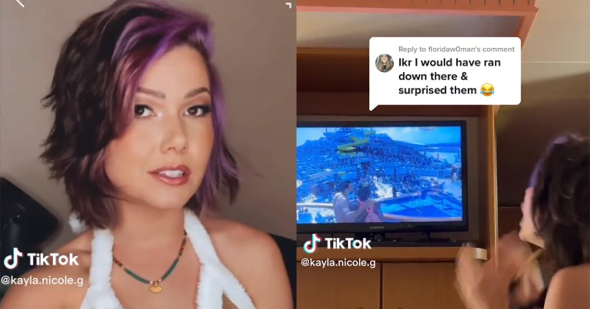 TikTok: Woman Sees Boyfriend Cheating on Cruise Ship Camera
