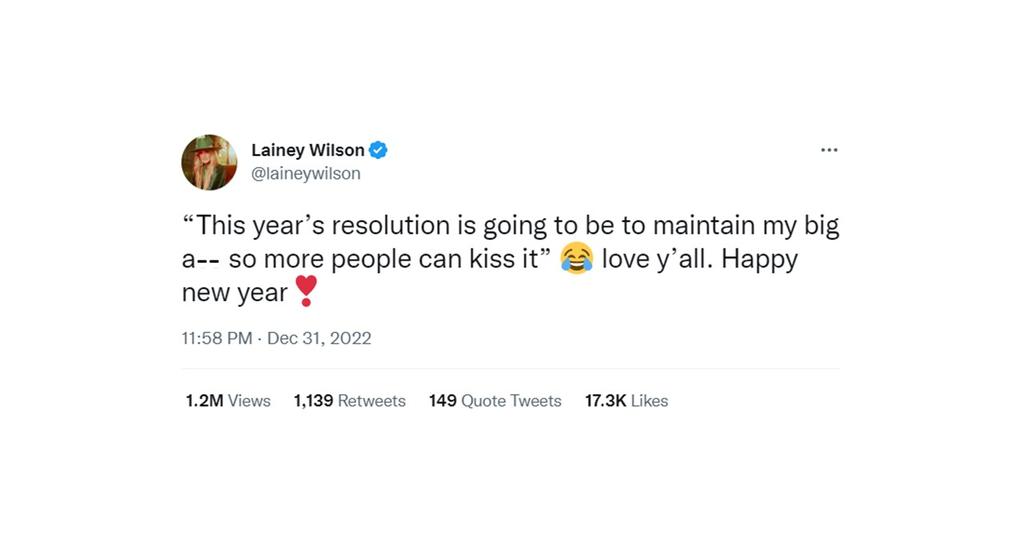 Lainey Wilson's Butt Has Inspired a New TikTok Trend