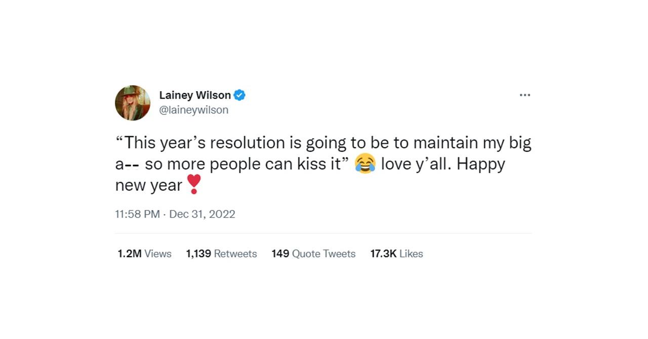 Lainey Wilson's Butt Has Inspired a New TikTok Trend