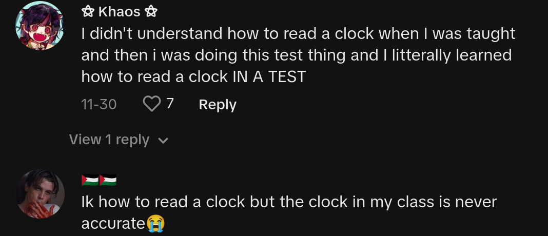 High School Teacher Shocked Students Don’t Know How Tell Time